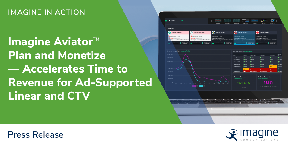 Imagine Delivers Aviator Plan and Monetize — Accelerates Time to ...