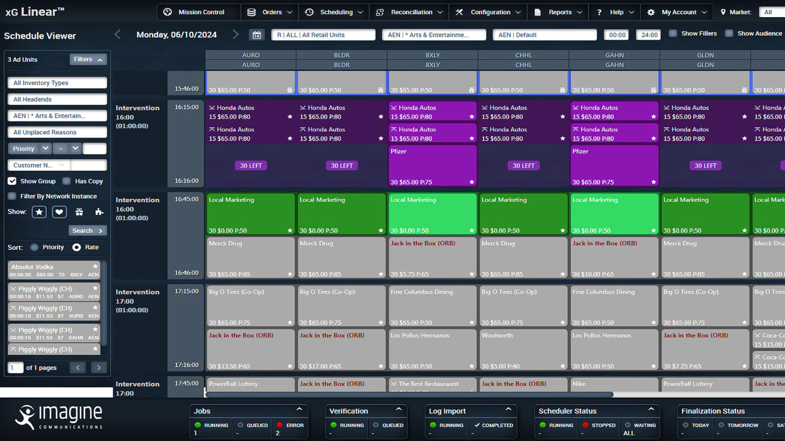 xG Linear™ - Imagine Communications
