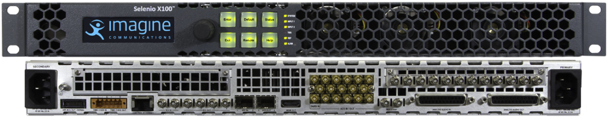 Selenio X100 Dual Channel - Imagine Communications